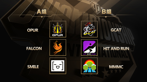 WCI小组赛分组 FALCON遭遇强敌 | 赛事资讯 | 坦克世界